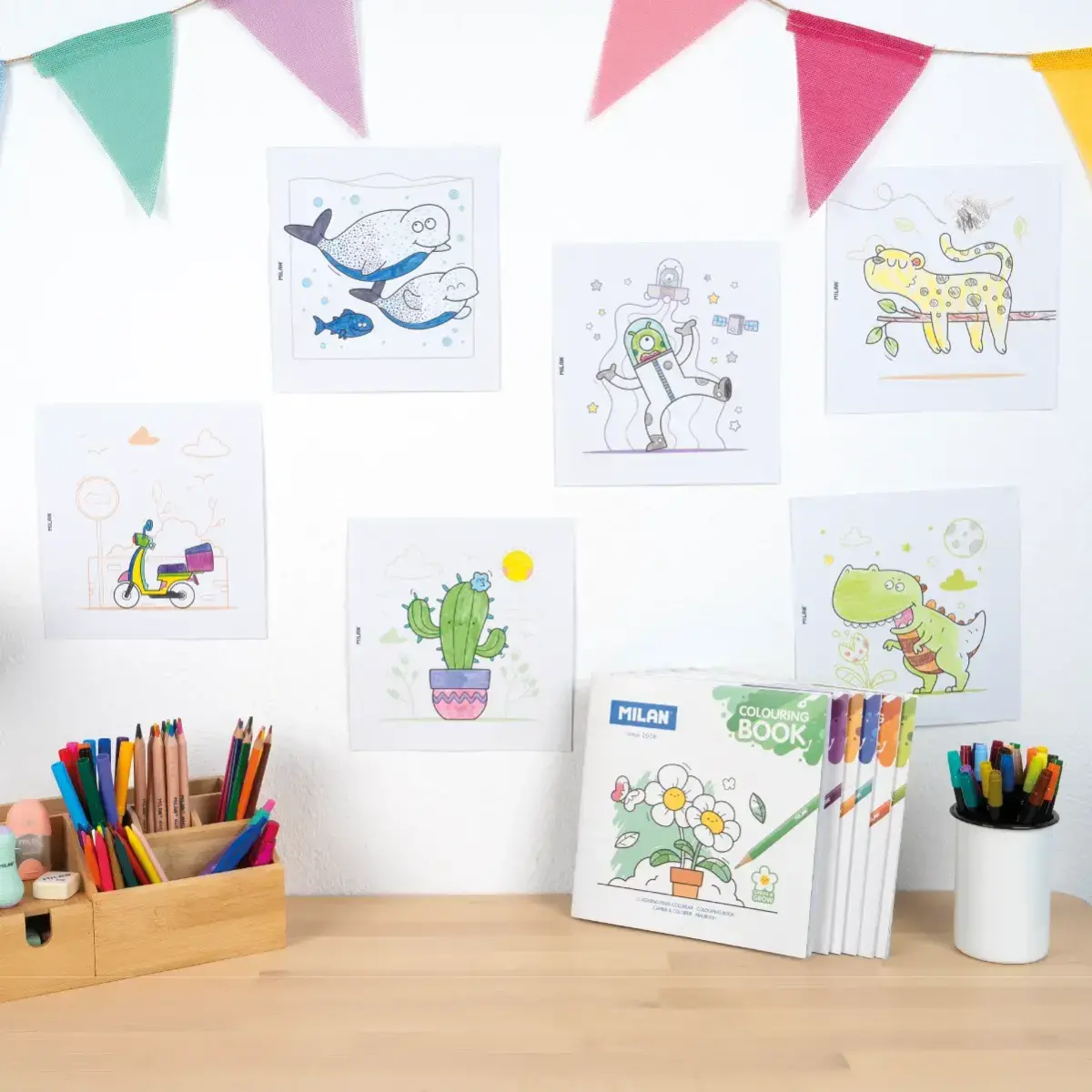 Colouring book 'Alien Invasion'