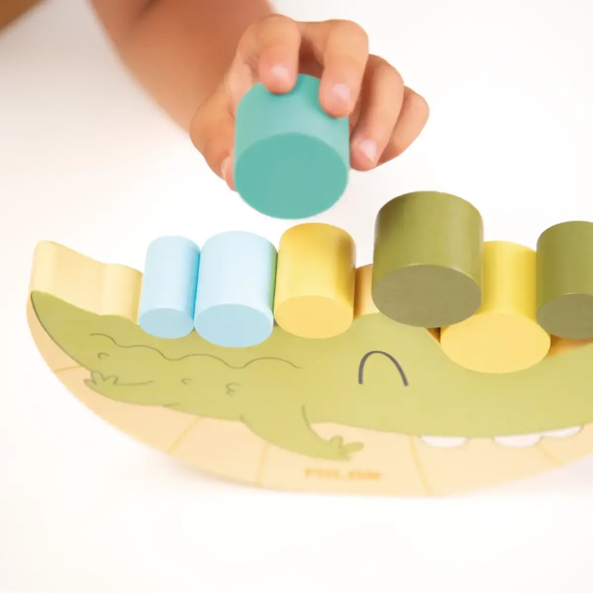 'Coco Balance' stacking blocks, wooden educational toy