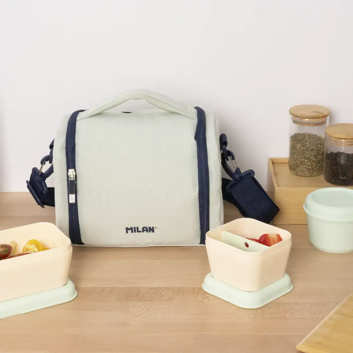 Isothermal food bag large capacity (5 L) 430 since 1918 collection, green