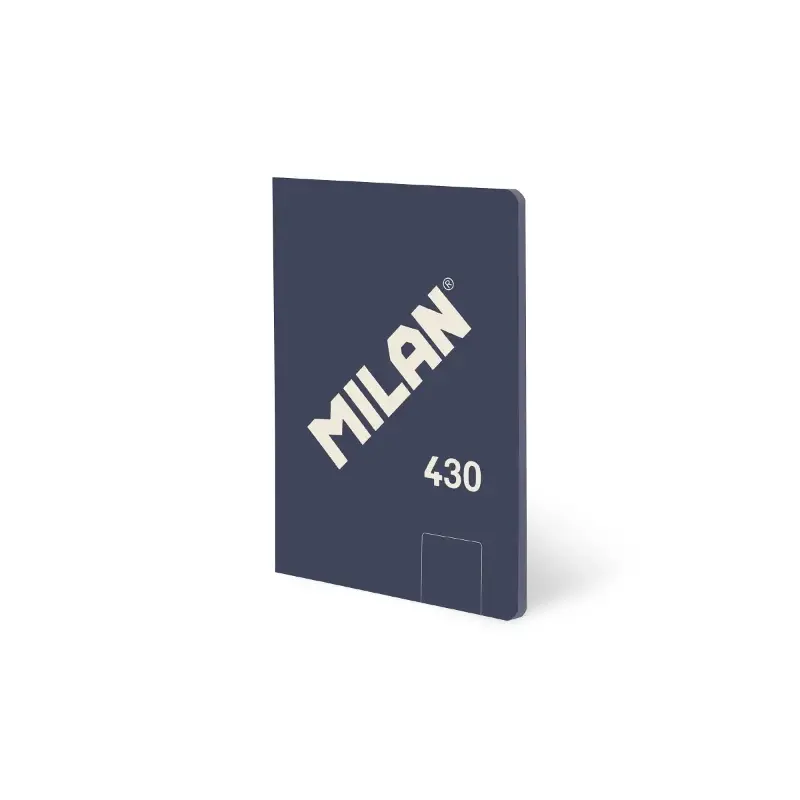 A5 glued notebook, blank paper, 48 sheets of 95 gr/m², 430 since 1918 ...