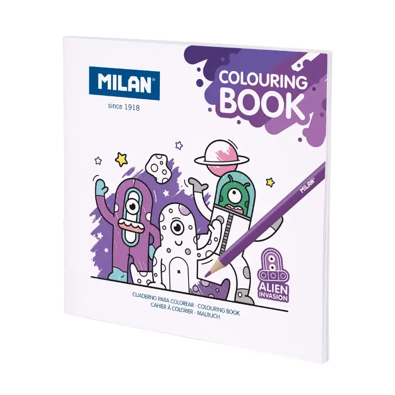 Colouring book 'Alien Invasion'